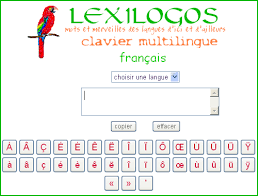 clavier multilangues en ligne – depanetout